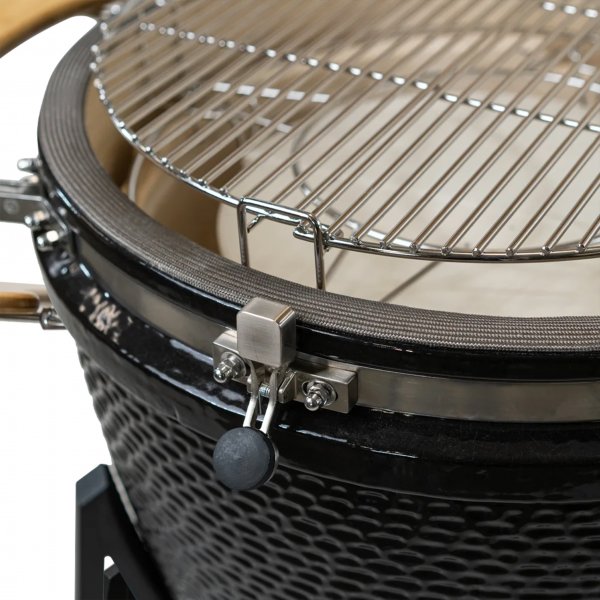 Kamado keraaminen grilli Habanero BBQ Large Ø47cm | Musta | Prisolo